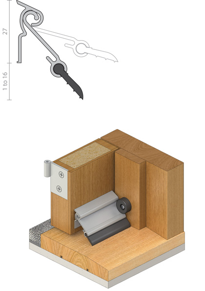 RAVEN DOOR SEALS – Owseat | Architectural Hardware, Louvres & Window ...